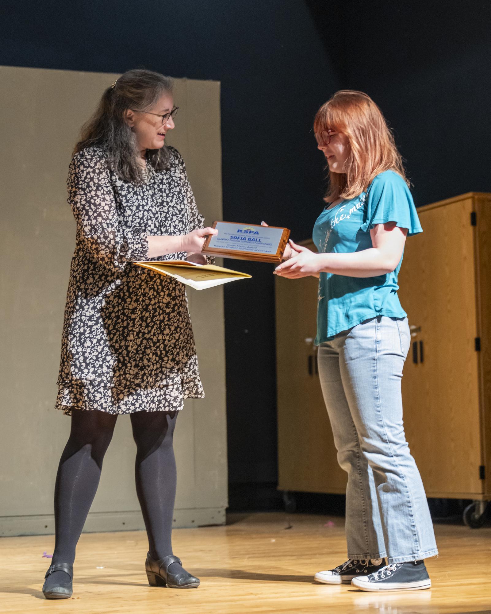 Shawnee Mission Northwest’s Sofia Ball named Kansas Student Journalist ...